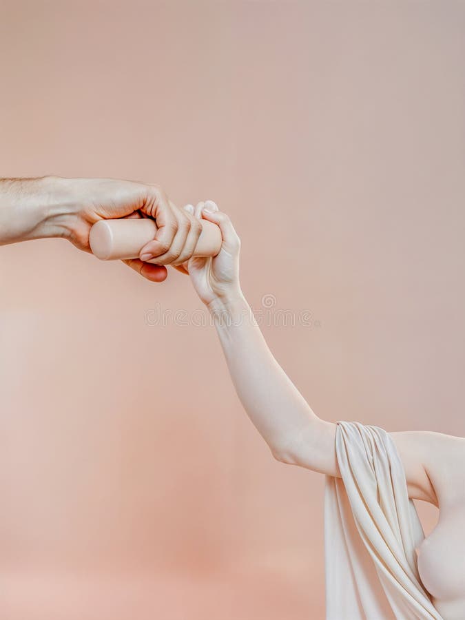 Hands Share a Soft Object between Them in a Gentle Interaction Against ...