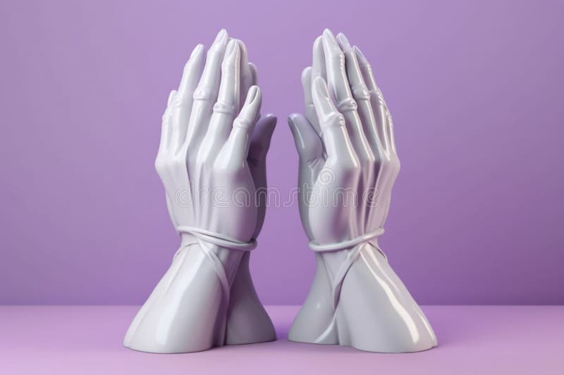 Hands Showing Abstract Gesture. Creative Concept Created with ...