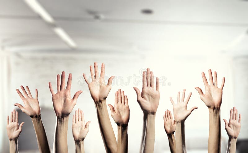 Hands showing gestures stock image. Image of arms, achievement - 75621909