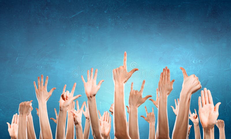 Hands showing gestures stock image. Image of peace, human - 75621969