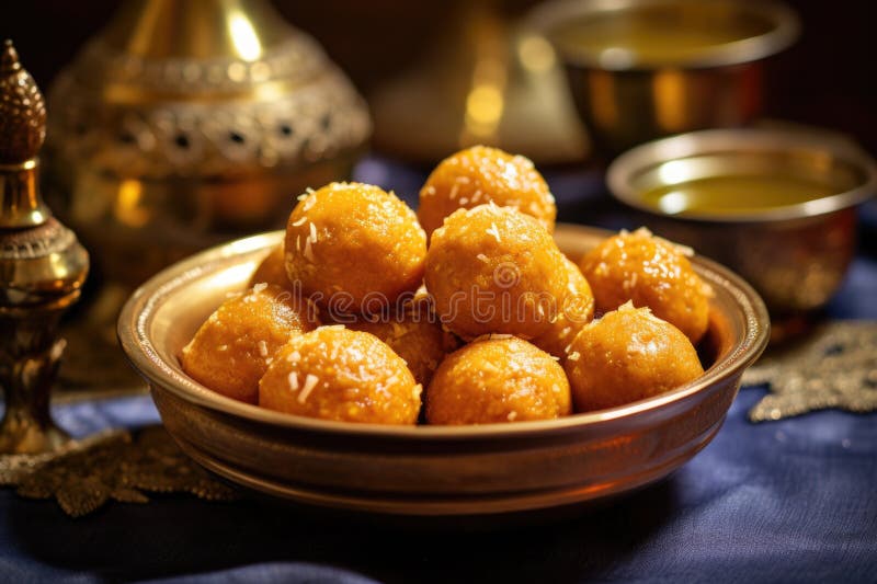 Hands Showing Handmade Clay Lamps before Lighting Stock Photo - Image ...