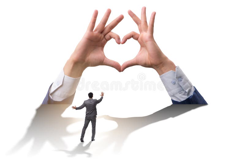 The Hands Showing Heart Gesture in Love Concept Stock Photo - Image of ...