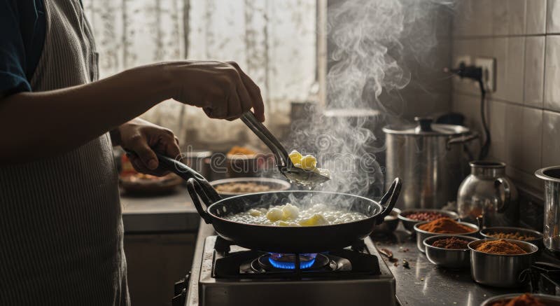 Cooking with Passion: Culinary Expressions from Around the World Stock ...