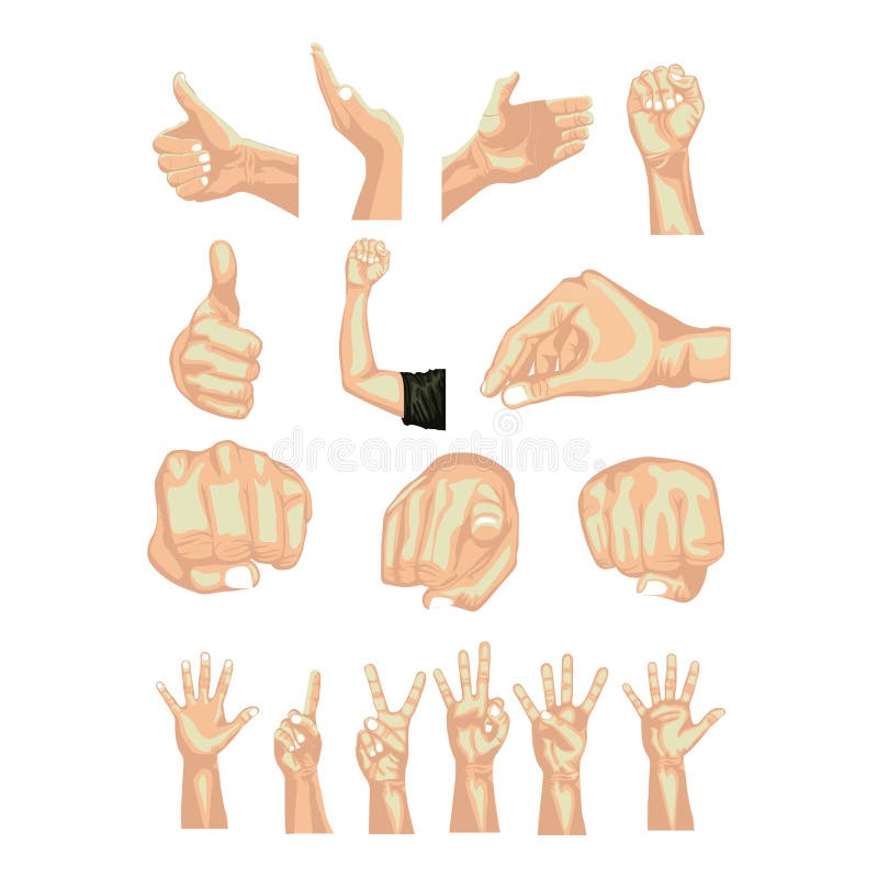 Italian Hand Gesture. Famous Emoticon, 3D Design Stock Vector ...