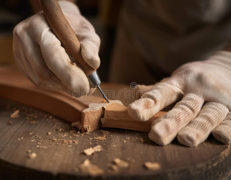 Hands Skillfully Crafting an Object, Showcasing Dexterity ...
