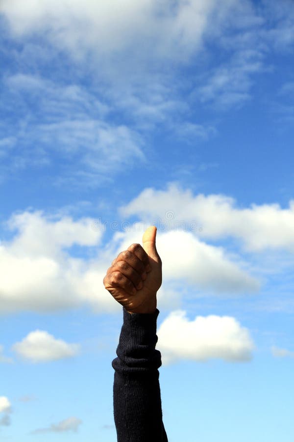 Hands and sky stock image. Image of hold, fingers, clouds - 26709065