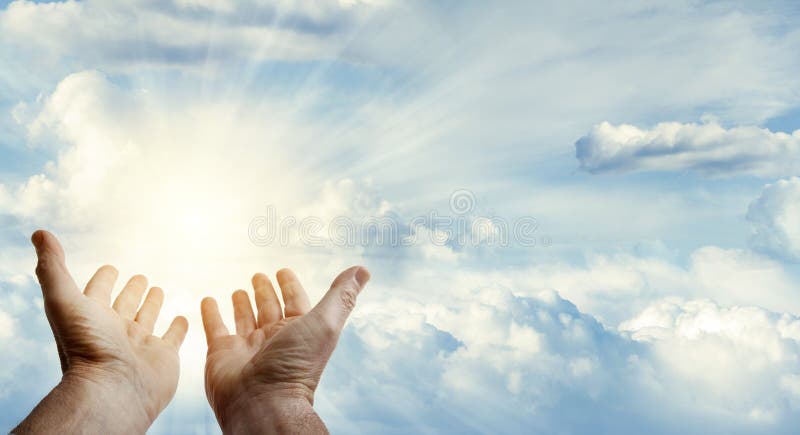 Hands in sky stock photo. Image of concept, hands, belief - 47219886