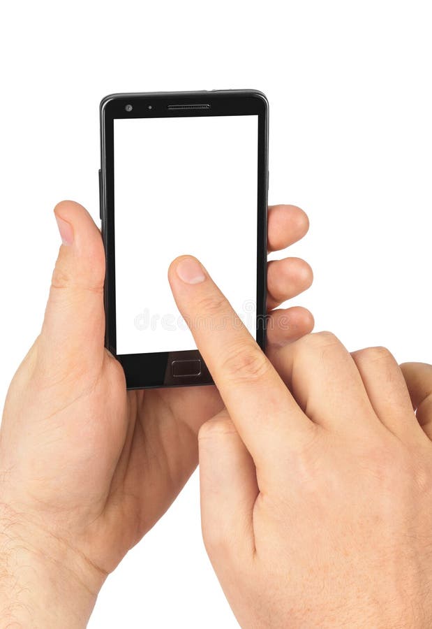 Hands with smartphone stock photo. Image of internet - 50026516