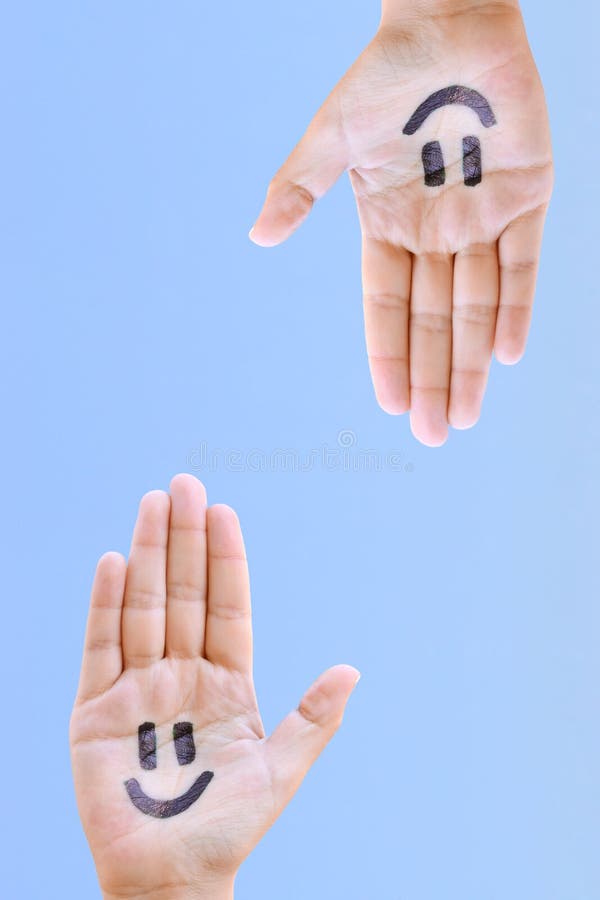 Hands and Smile stock image. Image of ideal, nail, face - 22546741