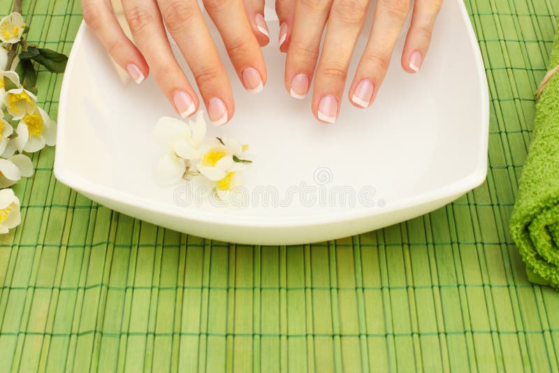 Hands spa stock photo. Image of fingernail, skincare - 23870464