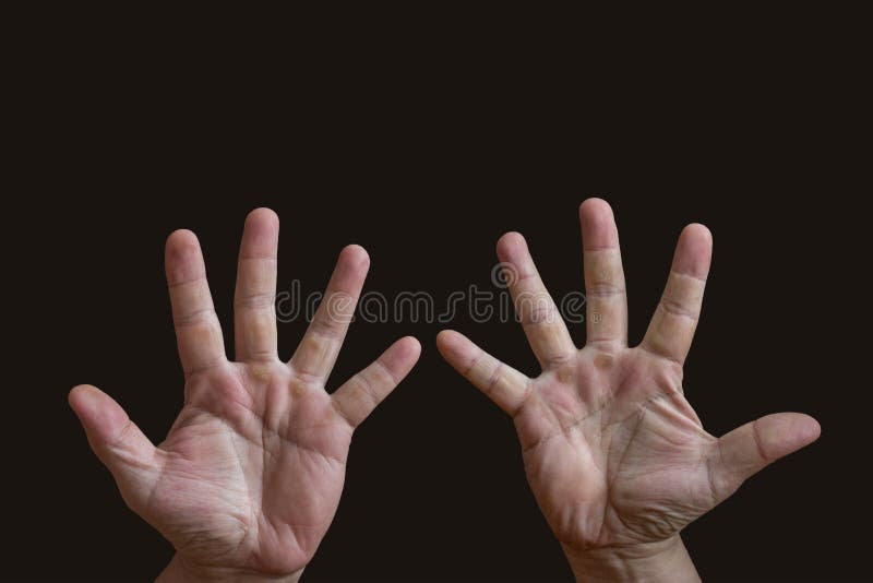 Left Hand with Open Fingers Stock Photo - Image of people, room: 166702830