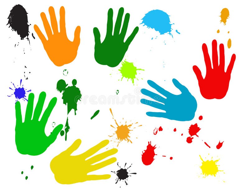 Finger Paint Pattern Stock Illustrations – 3,709 Finger Paint Pattern ...