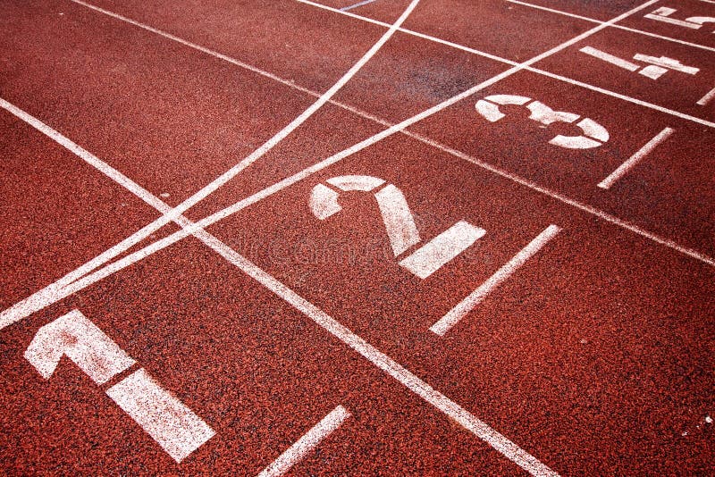 Running Track Start Line