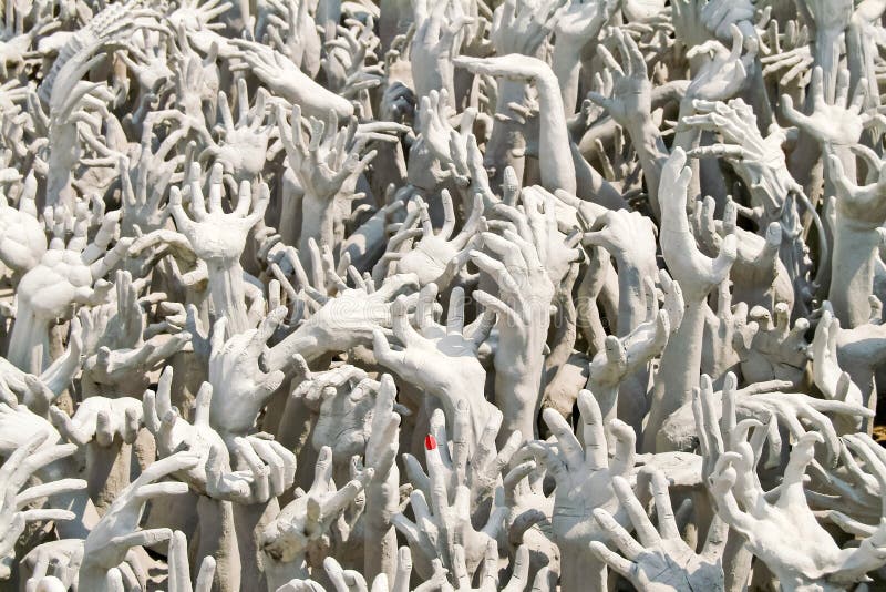 Hands from Hell stock image. Image of charity, chiang - 23121173