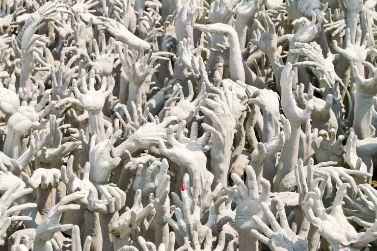 Hands Statue from Hell. stock photo. Image of hell, death - 34002688