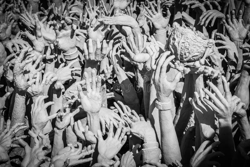 Hands From Hell stock image. Image of motion, composition - 23121173