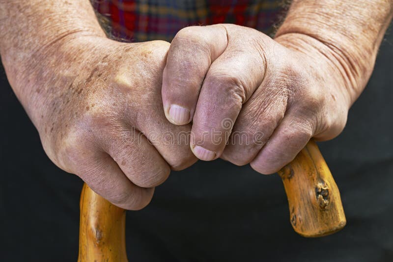 Hands and stick stock photo. Image of close, handicap - 59838356