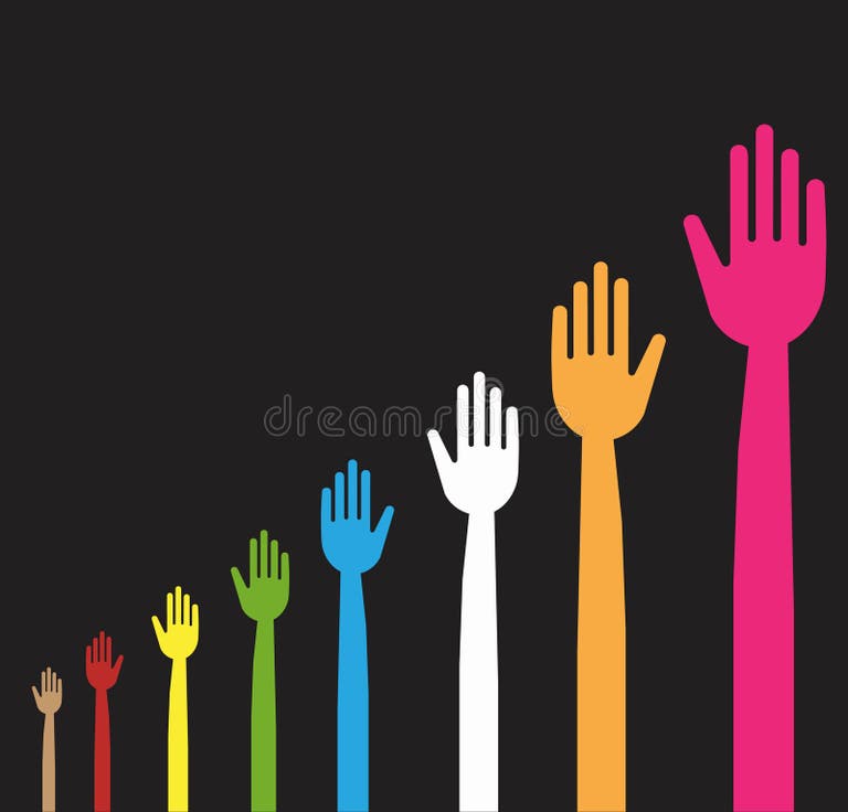 Straight Arm Hand Stock Illustrations – 1,029 Straight Arm Hand Stock ...