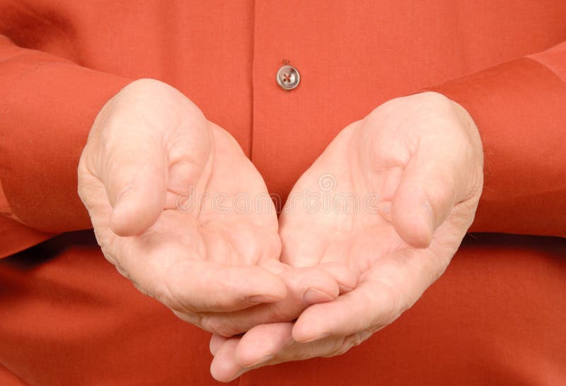 Hands Stretched Out stock photo. Image of empty, stretch - 3226972