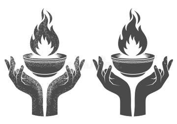 Prometheus Flame Stock Illustrations – 161 Prometheus Flame Stock ...