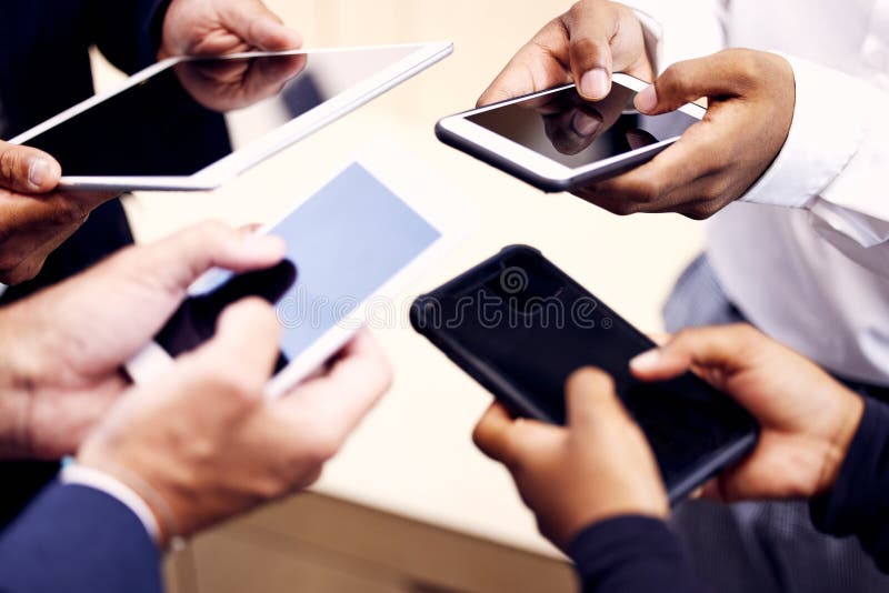 Hands, Teamwork and Technology in Workplace for Networking ...