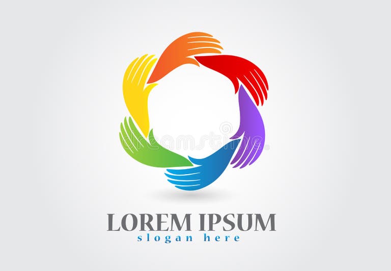 Circle Hands Logo Stock Illustrations – 9,269 Circle Hands Logo Stock ...