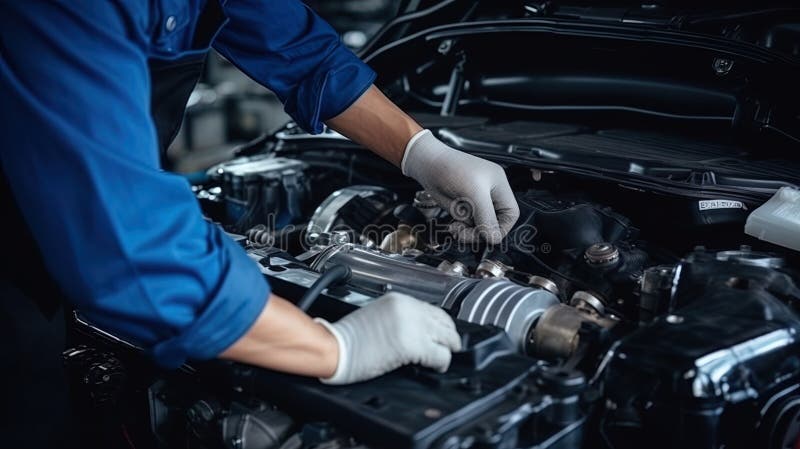 The Hands of a Technical Specialist Conducting a Thorough Verification ...