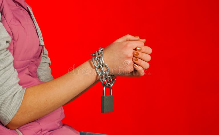 Captive Woman Chains Stock Photos - Free & Royalty-Free Stock Photos ...