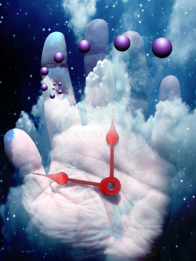 Hands of Time stock illustration. Illustration of eternity - 13222791