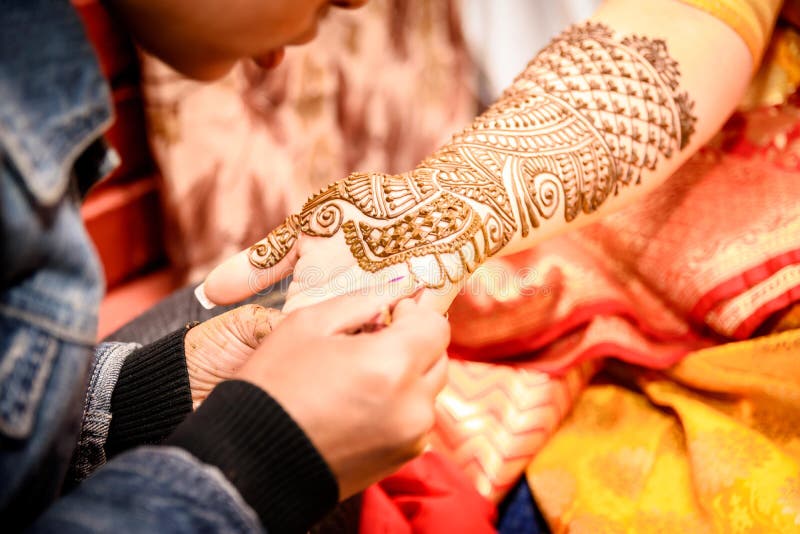 Mehendi Rasm stock photo. Image of marriage, cosmetic - 134356636