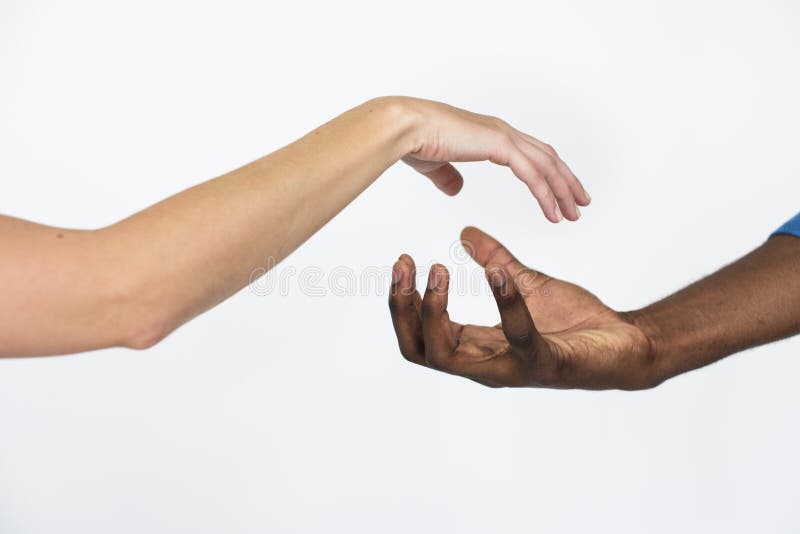 Hands Together Multiethnic Unity Concept Stock Photo - Image of hand ...
