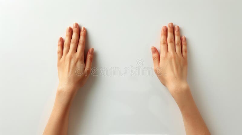 Hands on Top of a Scale stock photo. Image of comparison - 318929476