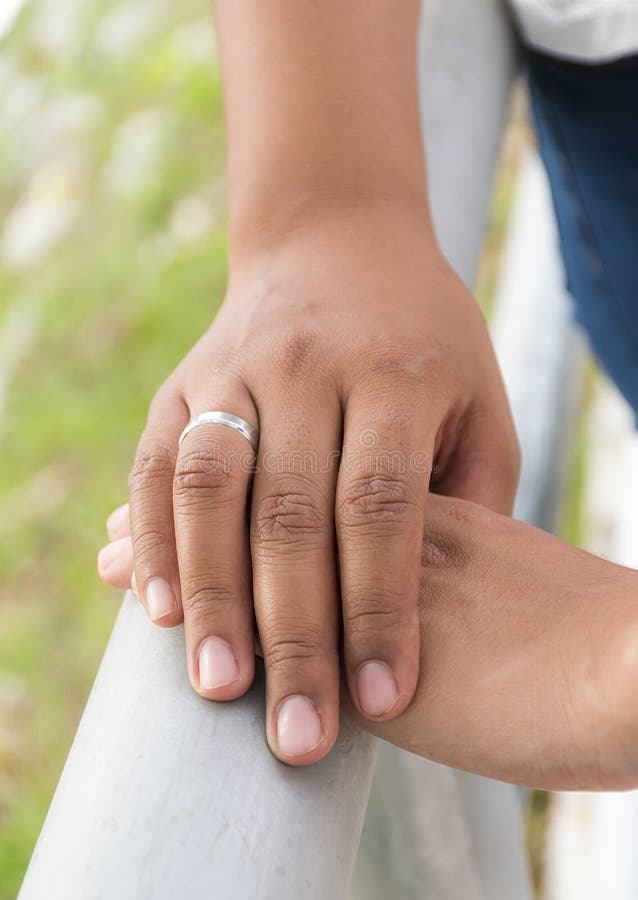 Hands touching stock photo. Image of husband, beautiful - 72186576