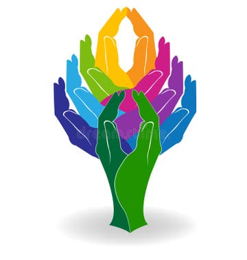 Helping Hands Tree Stock Illustrations – 614 Helping Hands Tree Stock ...