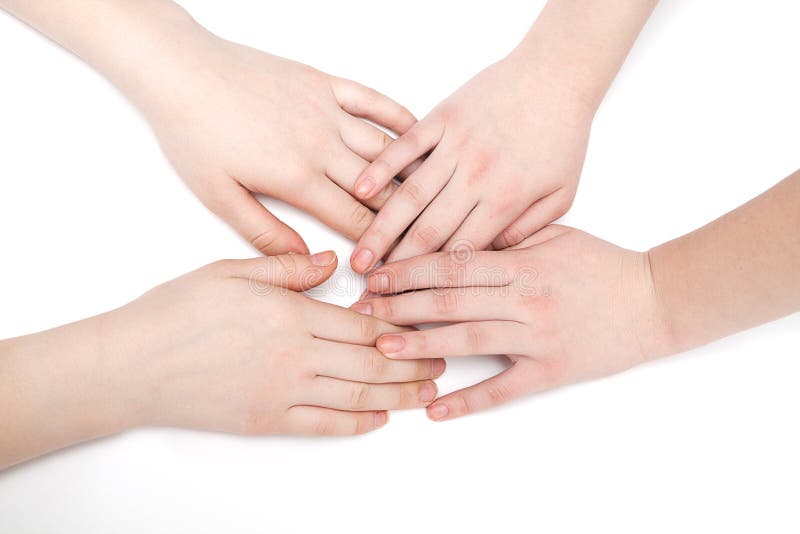 Hands caring heart stock vector. Illustration of protection - 18898954