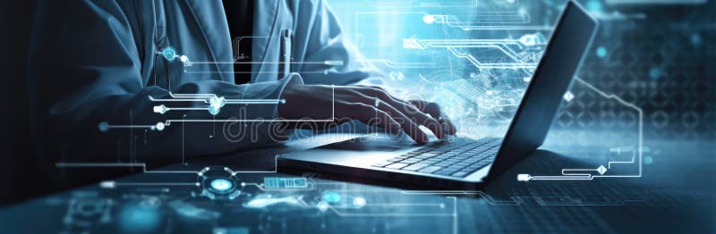 Hands Typing on Keyboard. Programming Online Database. Data Processing ...