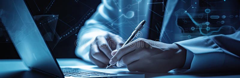 Hands Typing On Keyboard Programming Online Database Data Processing Center Concept Stock