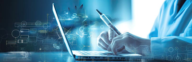 Hands Typing on Keyboard. Programming Online Database. Data Processing ...