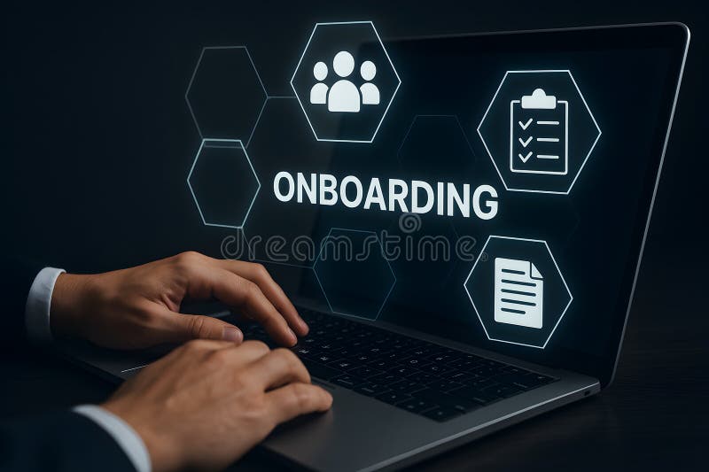 Onboarding Process Checklist Employee New Hire Training Digital ...