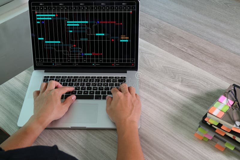 Project Timeline Management Stock Image - Image of timeline, task ...