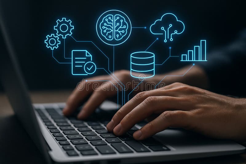 Artificial Intelligence Ai Machine Learning Big Data Cloud Computing ...