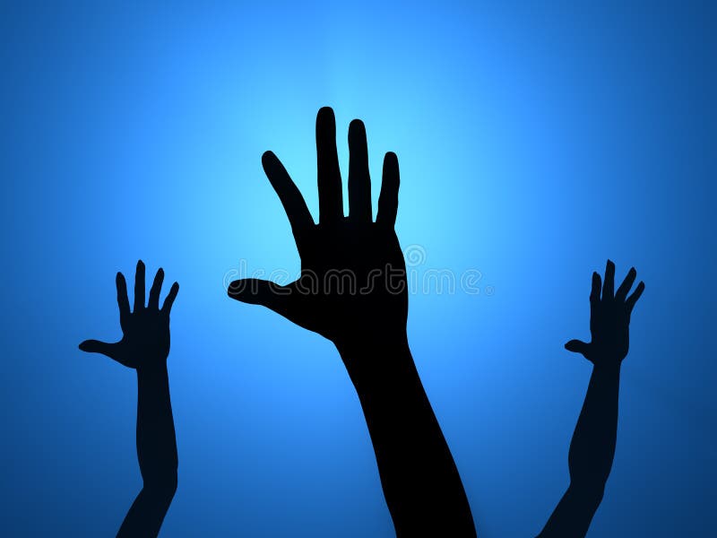 Raise Your Hand Stock Illustrations – 340 Raise Your Hand Stock ...