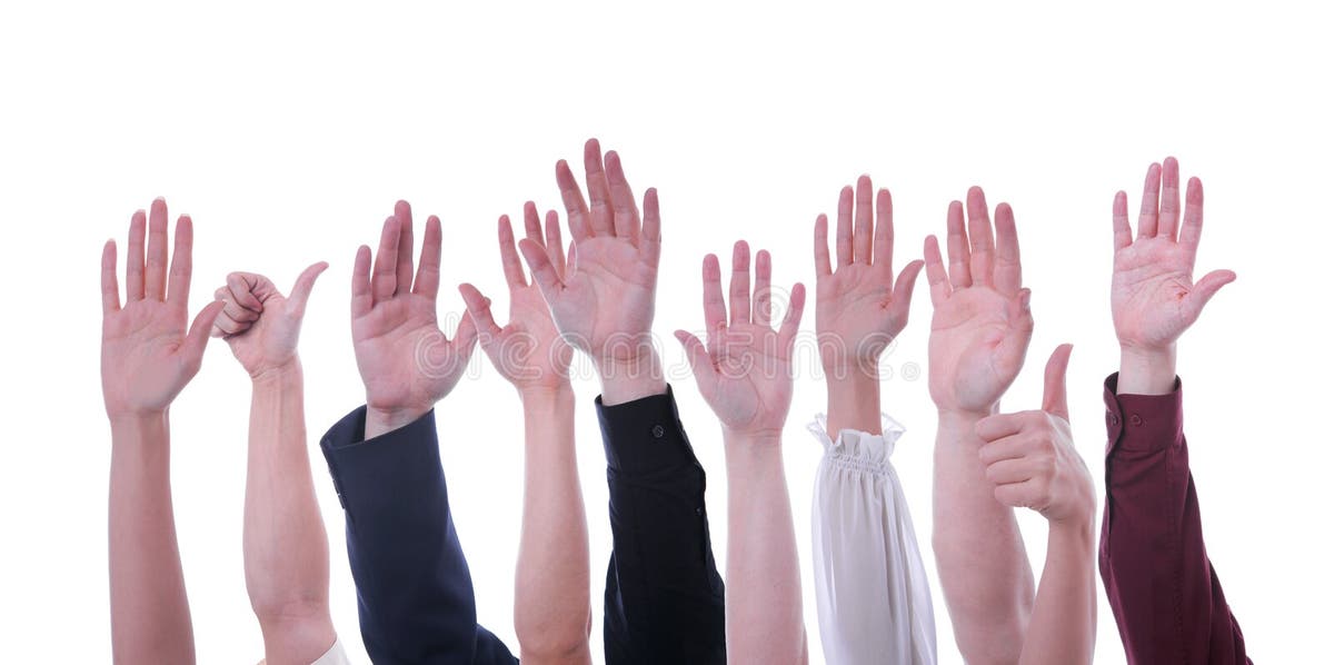 Crowd Hands Lifted Background Stock Photos - Free & Royalty-Free Stock ...