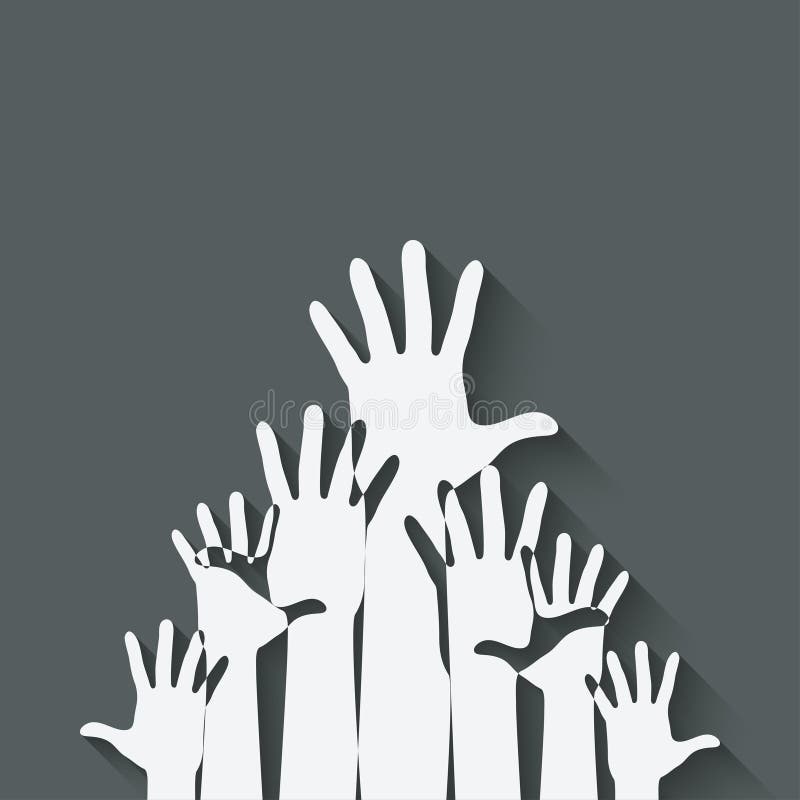 Democracy Hands Stock Illustrations – 3,419 Democracy Hands Stock ...