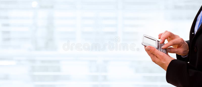 Hands using cellphone stock image. Image of chatting, horizontal - 7143217