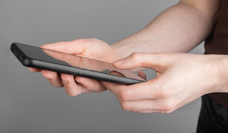 Scrolling Thumb Cellphone Gif Stock Photos - Free & Royalty-Free Stock ...