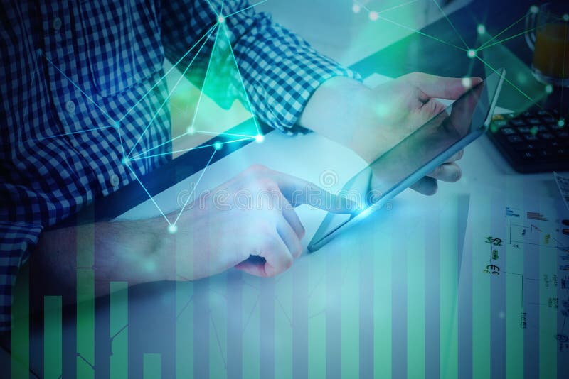 Technology, Money and Banking Concept Stock Photo - Image of business ...