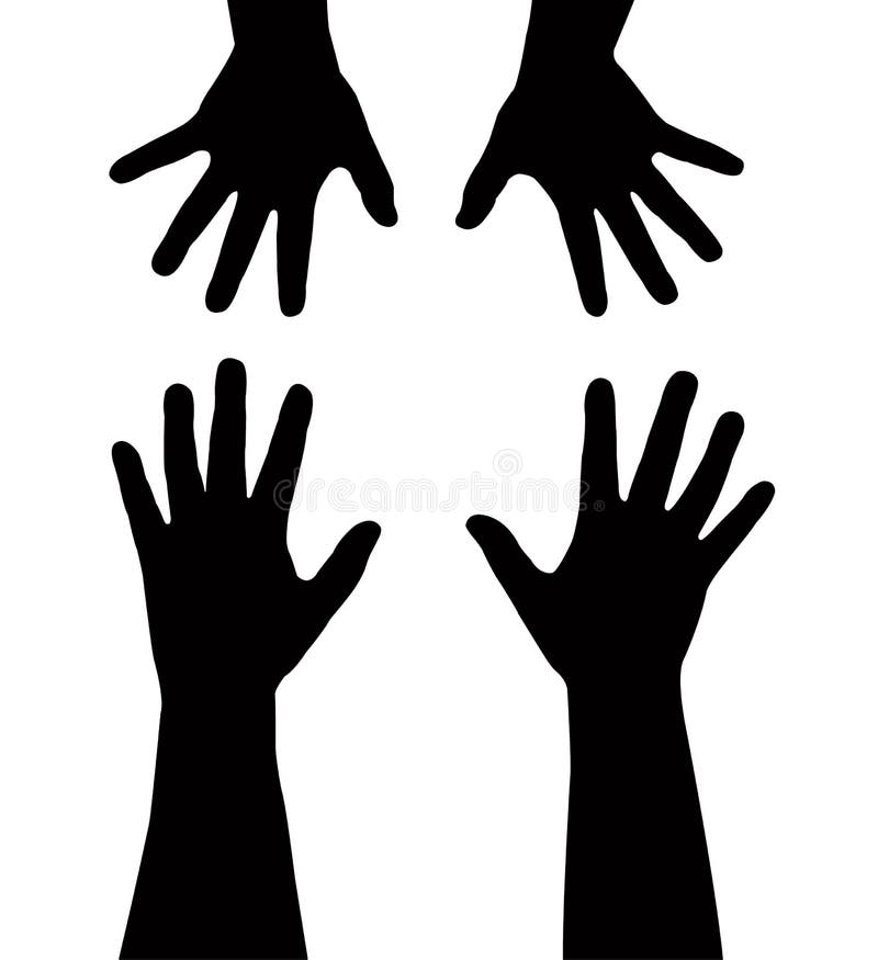 Helping hands vector stock vector. Illustration of objects - 33583248