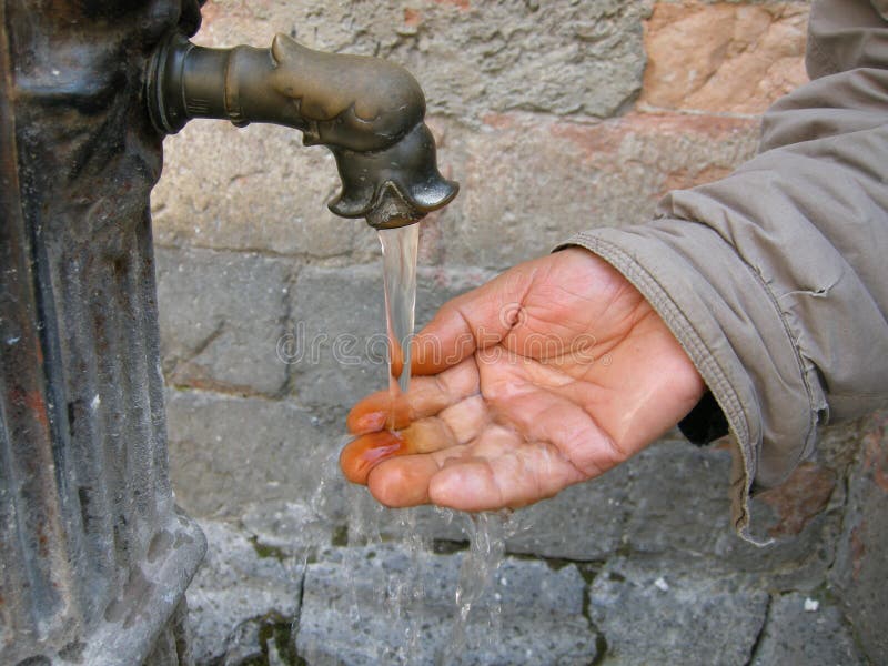 Hands washing stock photo. Image of wash, hand, poor, pure - 9190194