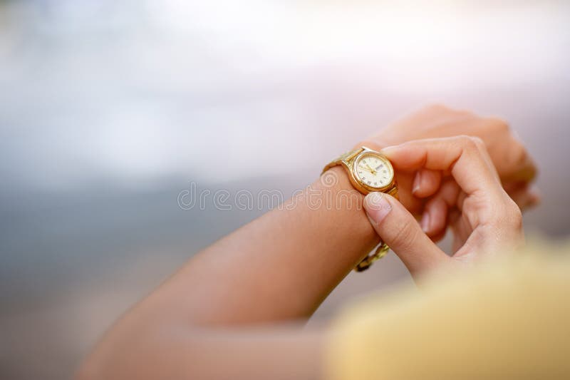 Hands and Watches, Checking the Time and Working Punctuality Concepts ...